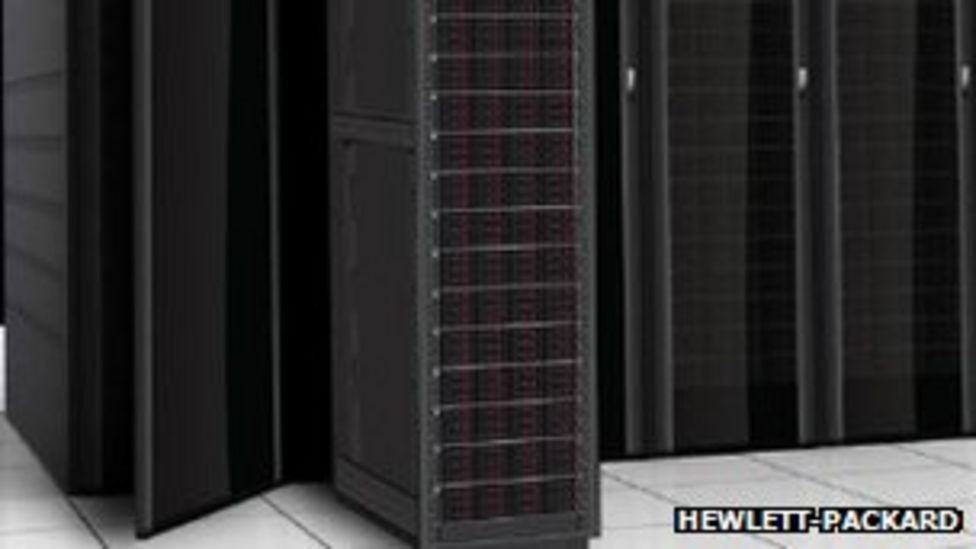 HP improves data server centres' energy efficiency - BBC News