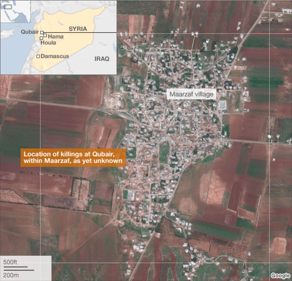 New 'massacre' reported in Syria's Hama province - BBC News