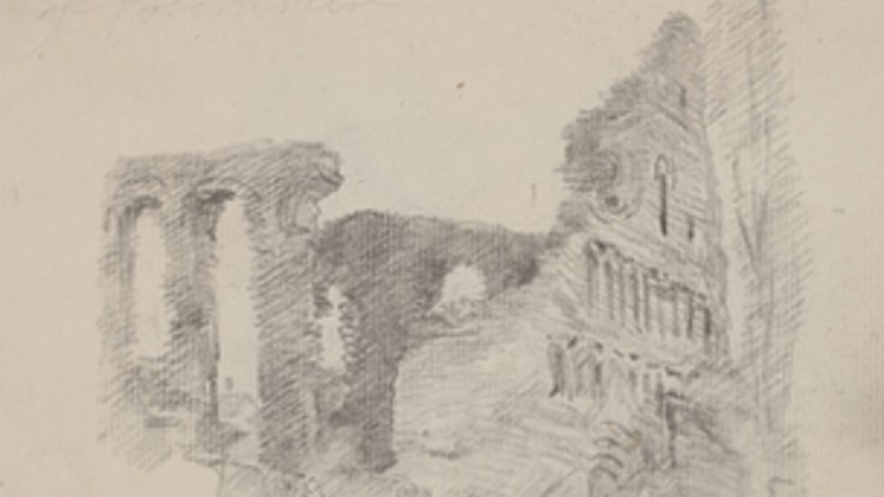 Forgotten Constable sketches go up for sale - BBC News