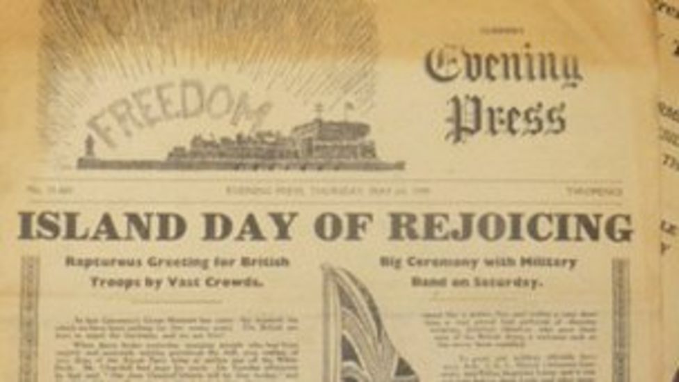 Guernsey occupation newspapers to be sold at auction - BBC News
