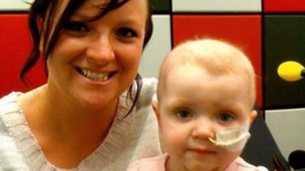 Sadie Rose Clifford dies aged two after cancer battle - BBC News