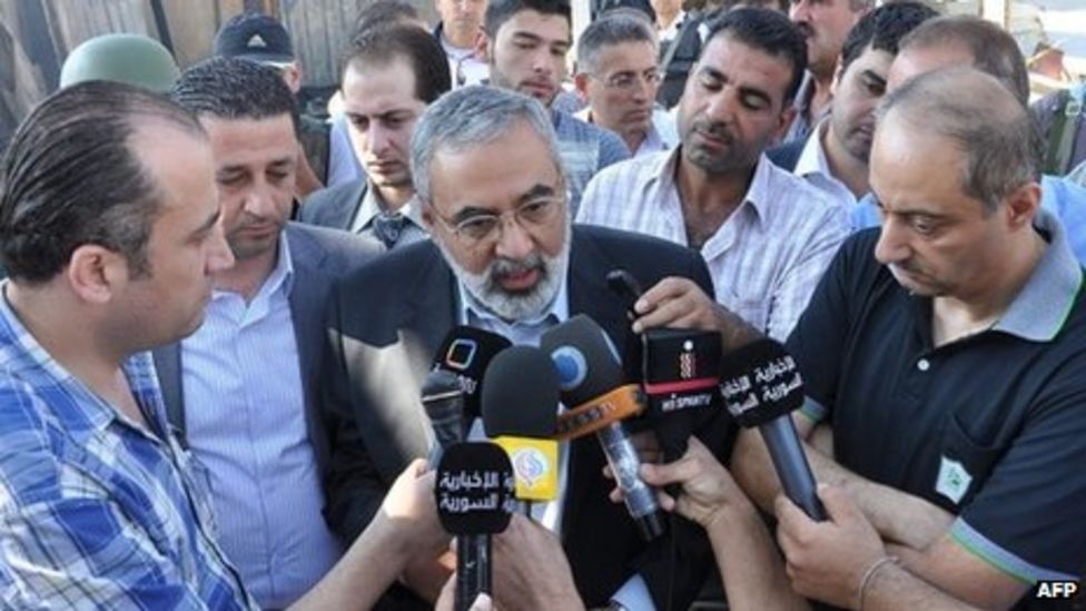 The view from inside Syria's propaganda machine - BBC News