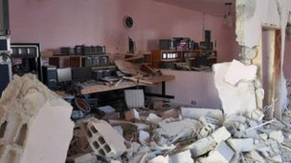 The view from inside Syria's propaganda machine - BBC News