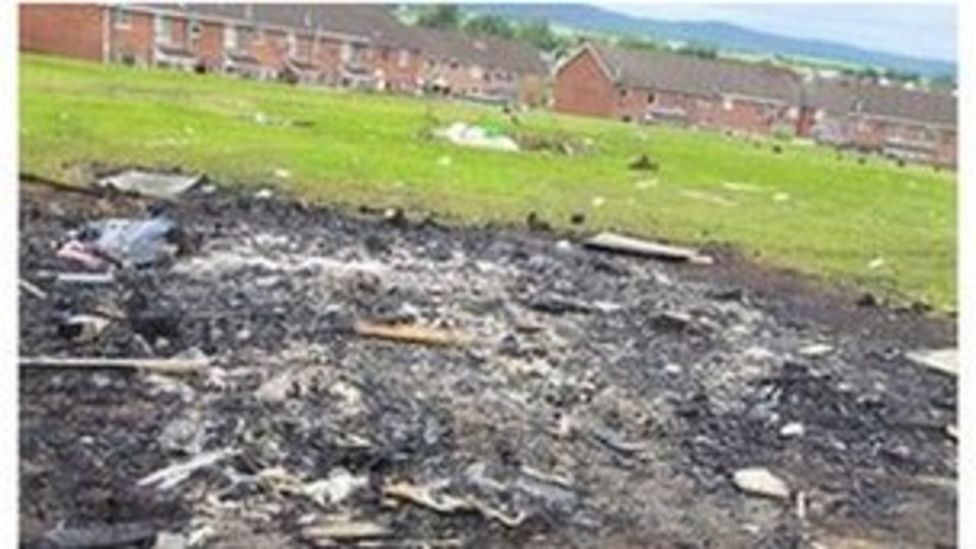 Galliagh, Derry, riot accused 'cannot go home' - BBC News