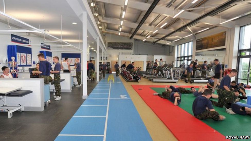 Royal Marines Lympstone rehabilitation centre Parker Hall opens - BBC News