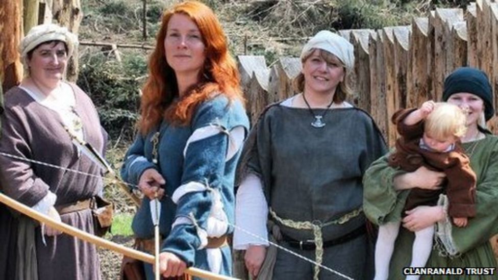 Search for the real Merida of Disney Pixar's film Brave - BBC News