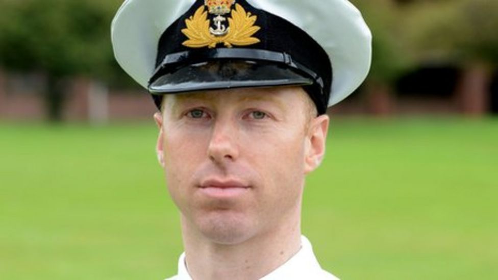 Olympic flags to be raised by Navy officer Jamie Weller - BBC News