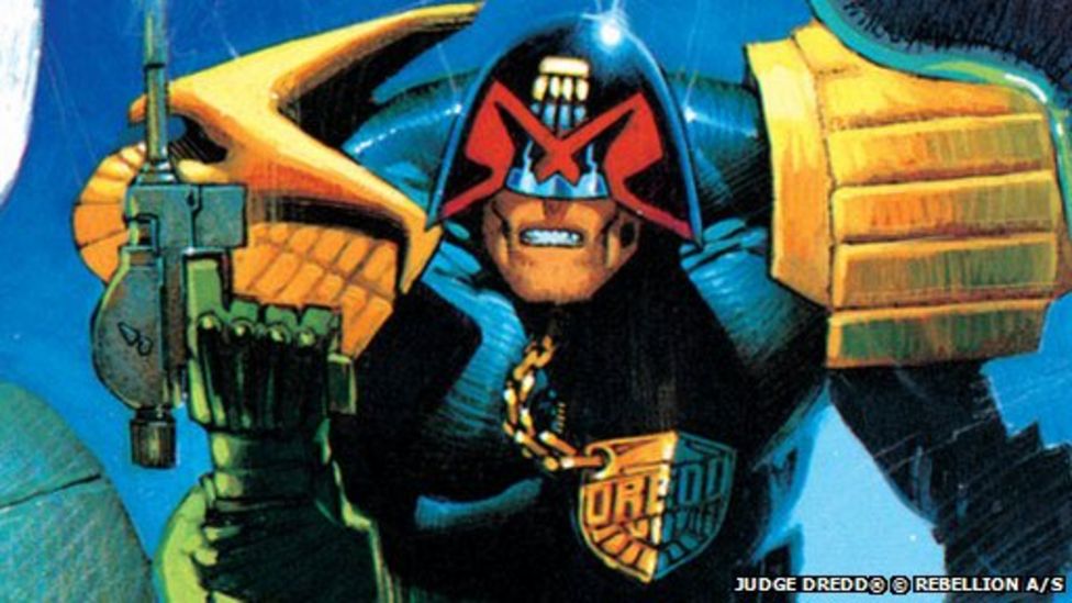 Scotland's influence on 2000AD's Judge Dredd - BBC News