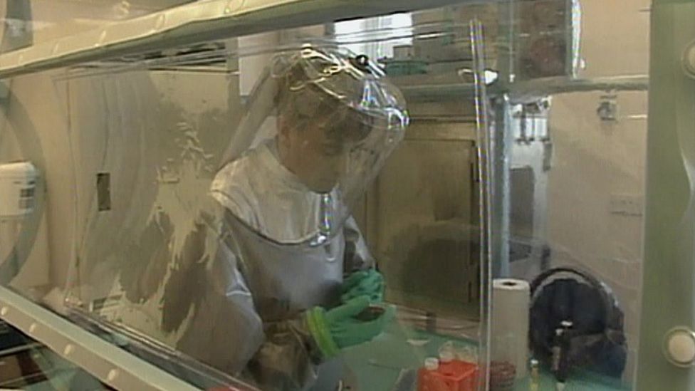 Inside Britain's secret weapons research facility - BBC News