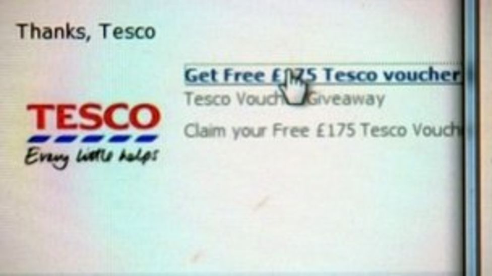 Fake Facebook voucher offer scam - BBC News