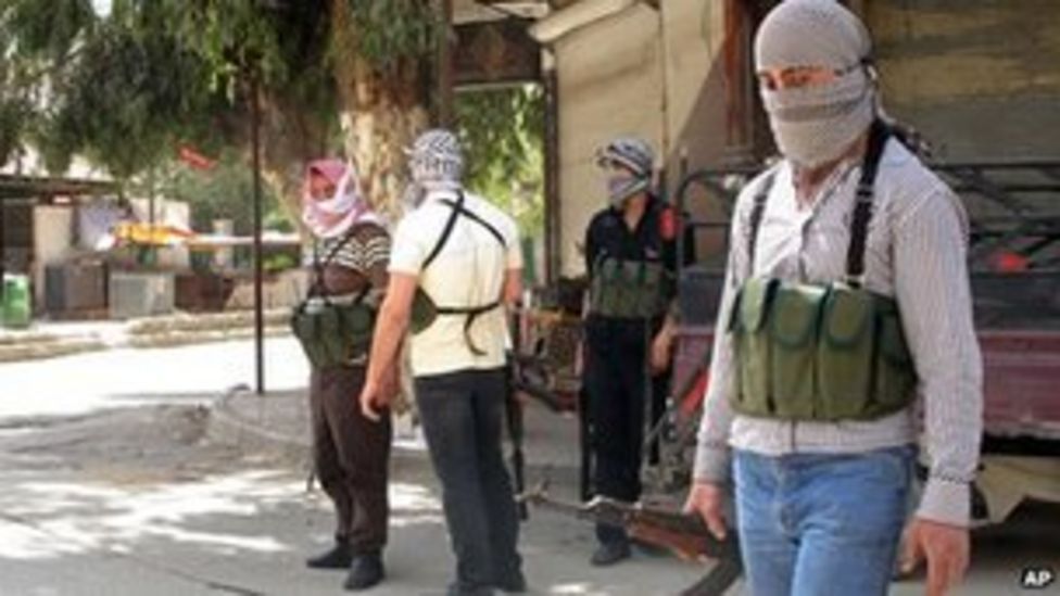 Damascus Alawites stand firm behind Assad - BBC News