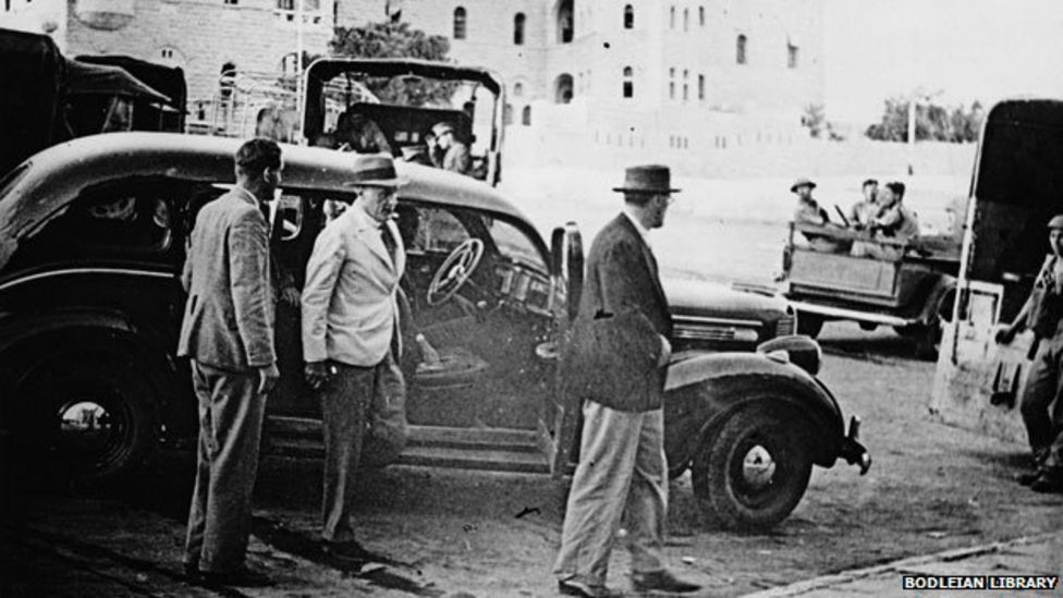 Charles Tegart and the forts that tower over Israel - BBC News