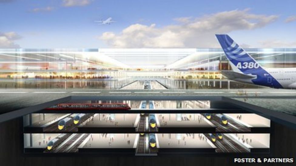 New Thames Estuary airport proposal unveiled - BBC News