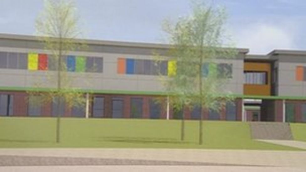 Tibshelf: Work begins on a new £14.9m school - BBC News