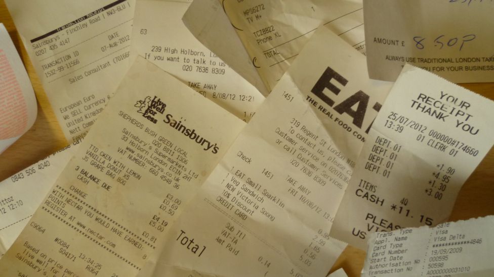 Will paper receipts become a thing of the past? - BBC News