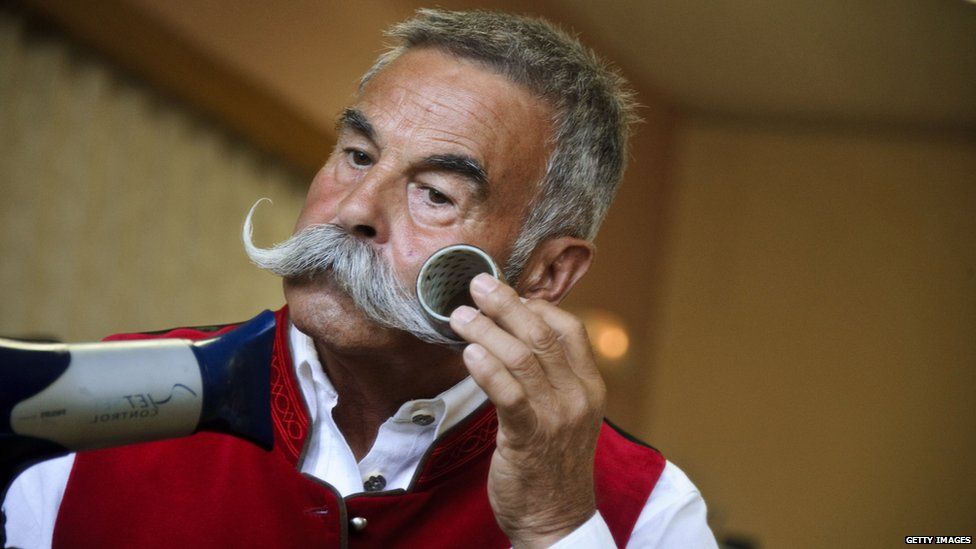 Pictures: European Beard and Moustache Championships - BBC Newsround