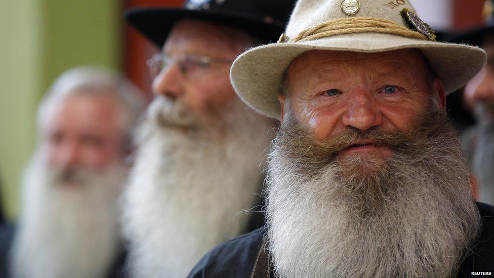 Pictures: European Beard and Moustache Championships - BBC Newsround