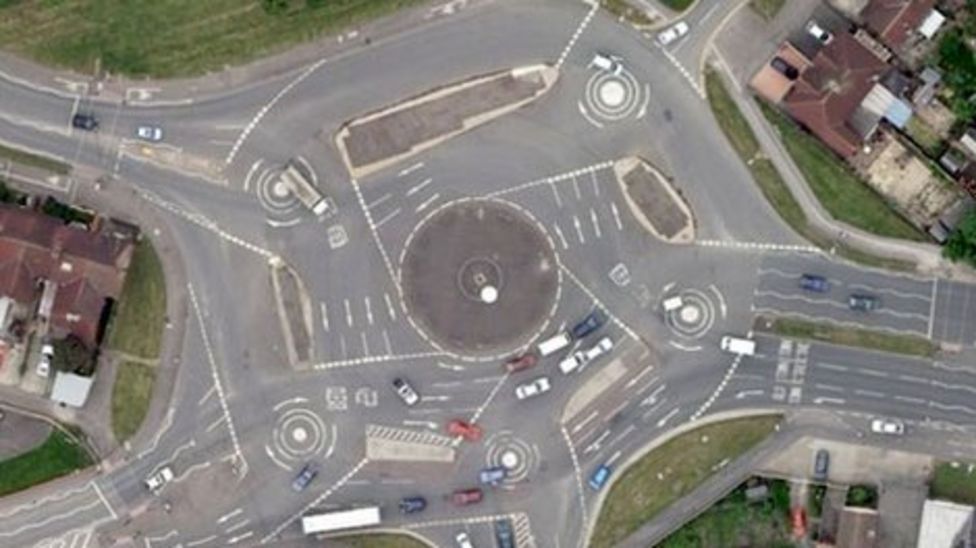 Truro's hedgehog roundabout named best in UK - BBC News