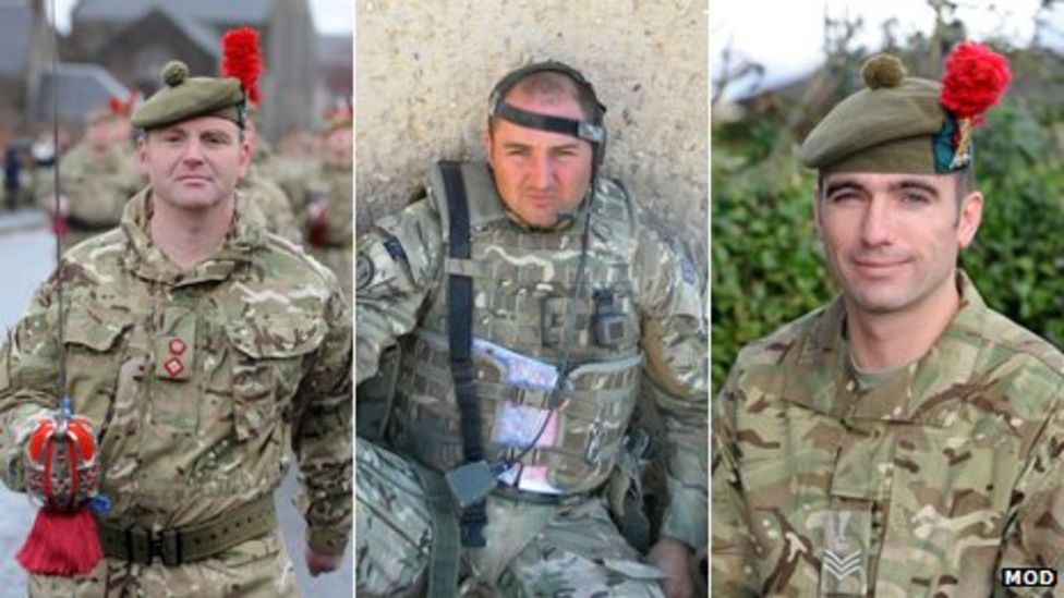 Scots soldiers receive honours for bravery and service in Afghanistan ...
