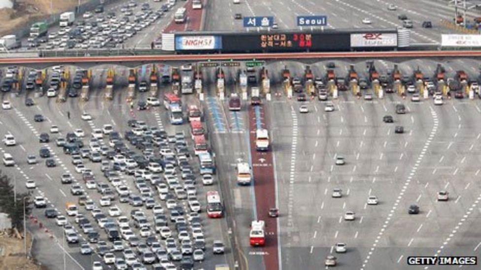 10 monster traffic jams from around the world - BBC News