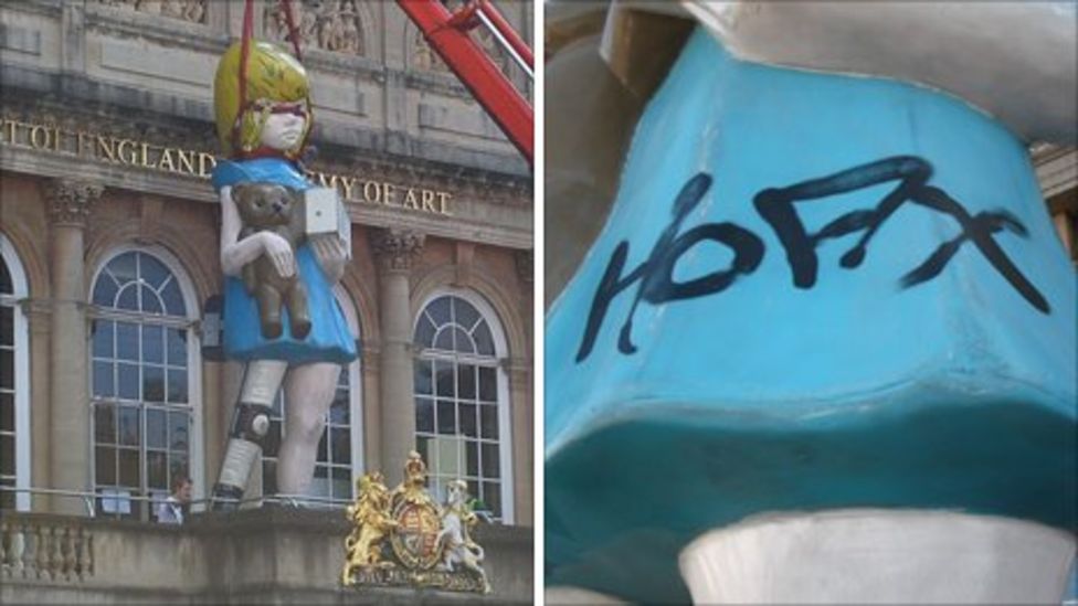 Art attack: Famous works vandalised - BBC News