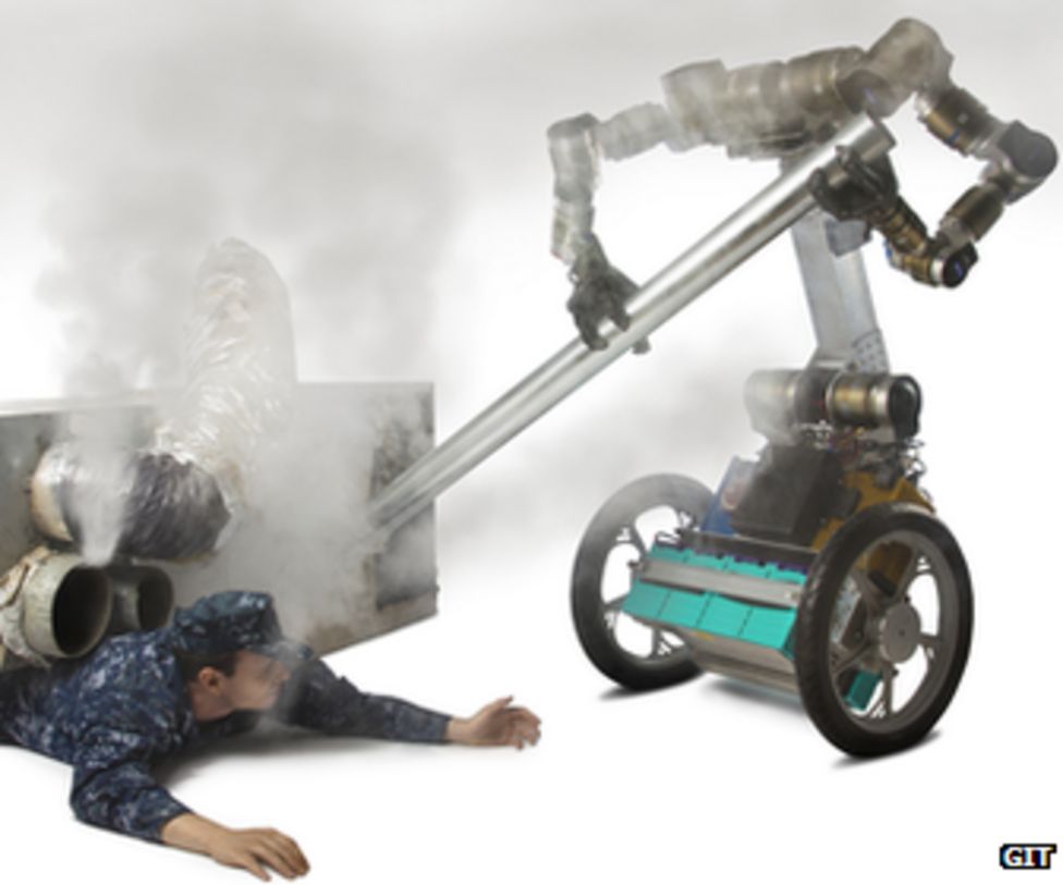 US Navy funds 'MacGyver' robot that can create tools - BBC News