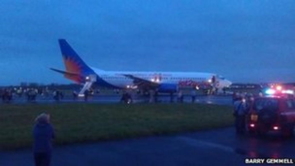Glasgow Airport evacuation: Passenger tells of panic on Jet2 plane ...