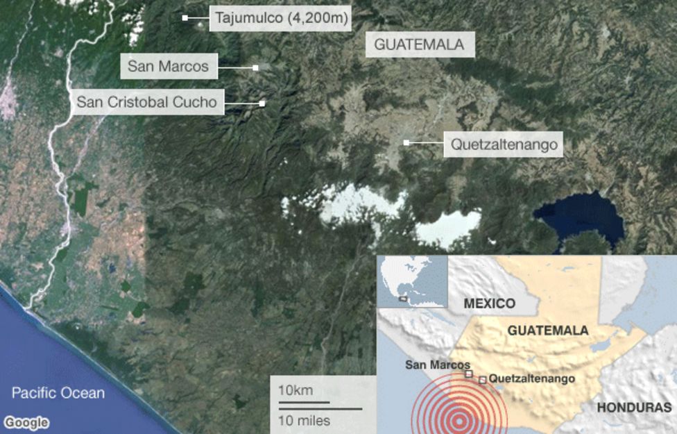 Guatemala earthquake: Search for San Marcos missing - BBC News