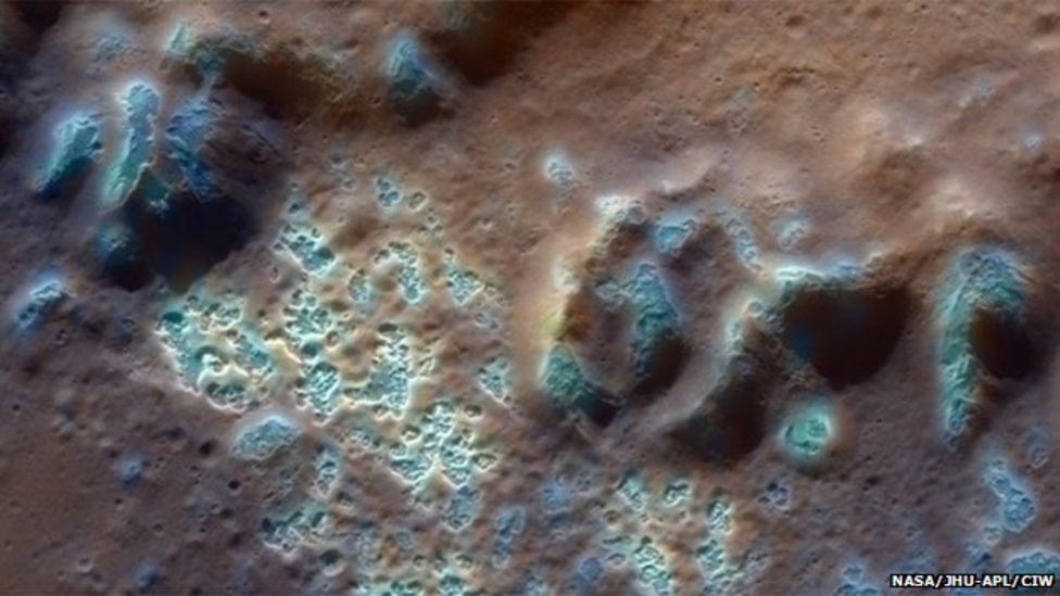 Mercury shows off its colourful side - BBC News