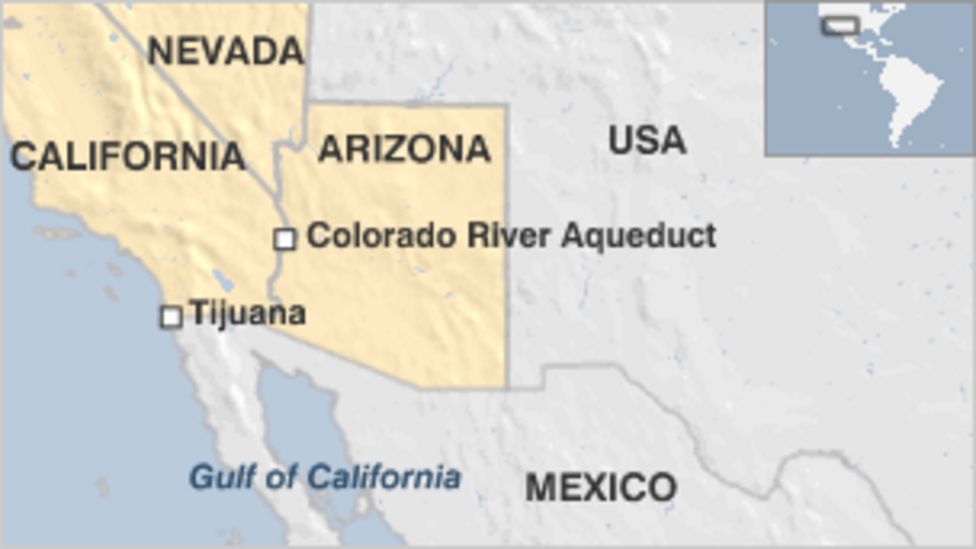 Colorado River: Mexico and US sign water-sharing deal - BBC News