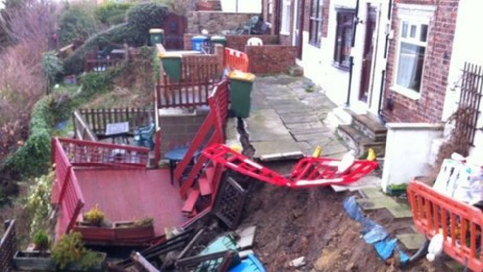 New homes planned for site of Whitby landslip - BBC News