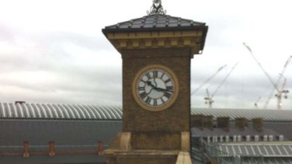 King's Cross redevelopment progresses - BBC News