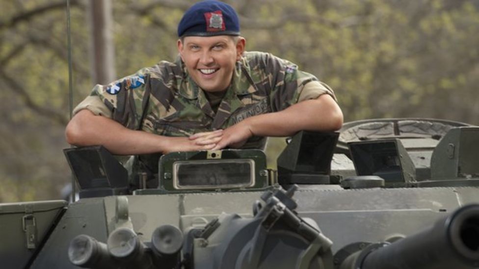 Greg McHugh: The man behind Gary, Tank Commander - BBC News