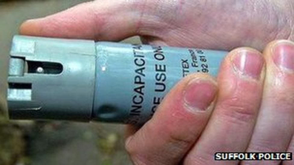 Suffolk police officer loses PAVA spray in Stowmarket - BBC News