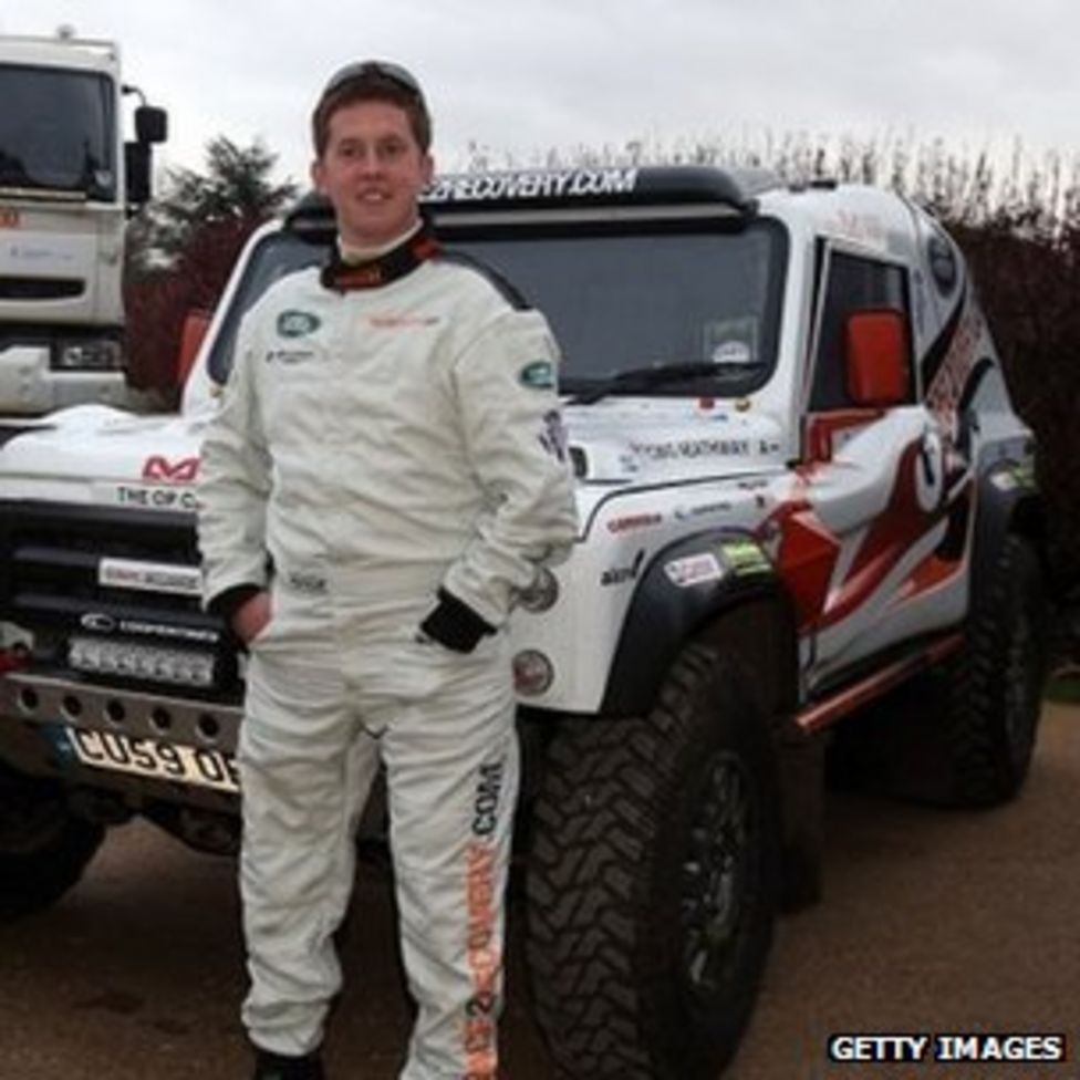 Triple amputee Cpl Tom Neathway leaves for Dakar rally - BBC News