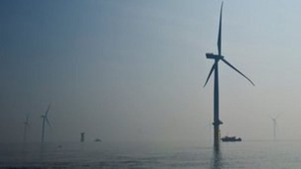 London Array wind farm opened by Prime Minister - BBC News