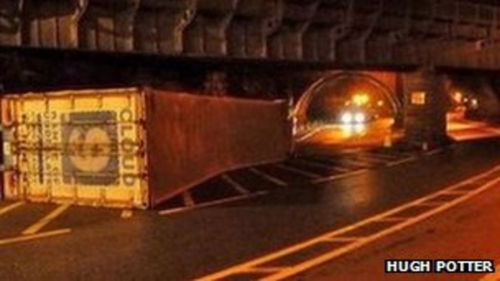 Low bridge in Ambergate hit five times in six months - BBC News