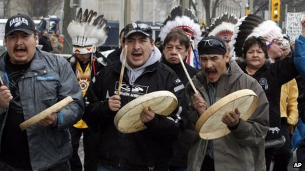 Canada native meeting ends with pledge of further talks - BBC News