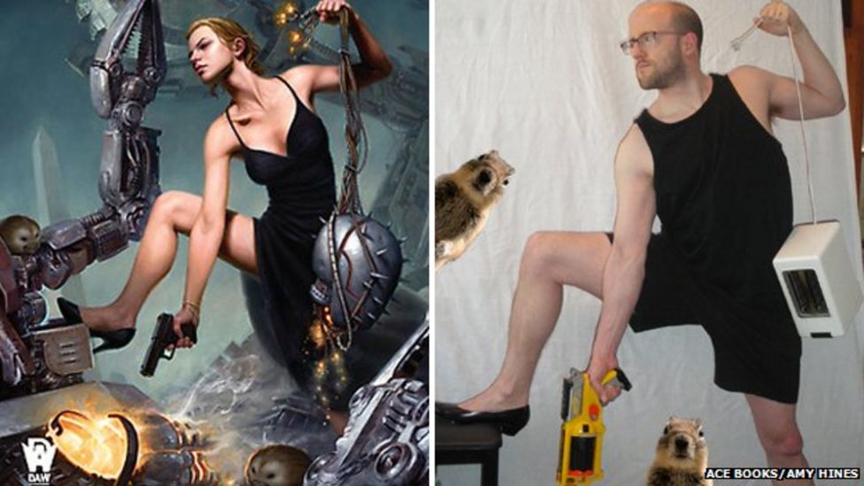 The Battle Against Sexist Sci Fi And Fantasy Book Covers Bbc News