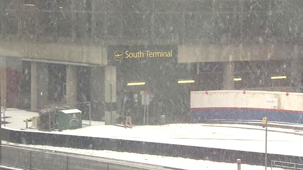 In Pictures: Sussex in the snow - BBC News