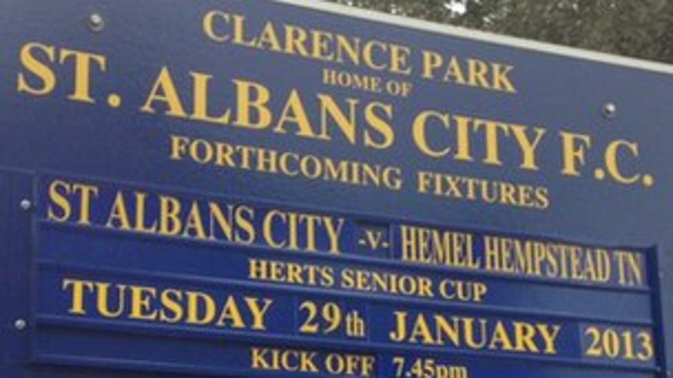 St Albans City FC propose 5,000-seat stadium plan for city - BBC News