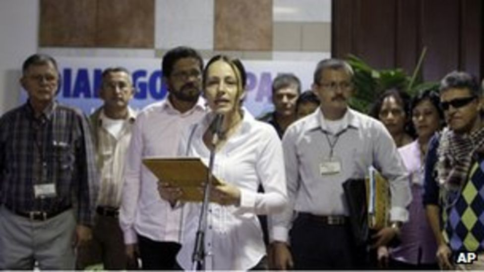 Tanja Nijmeijer: Dutch Farc rebel at peace talks - BBC News