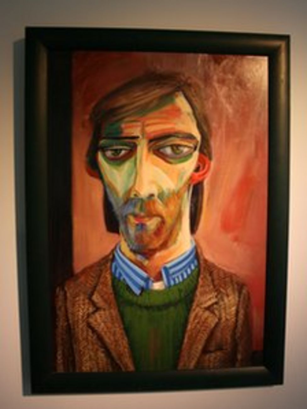 Previously unseen Vincent Rattray paintings on show in Dundee - BBC News