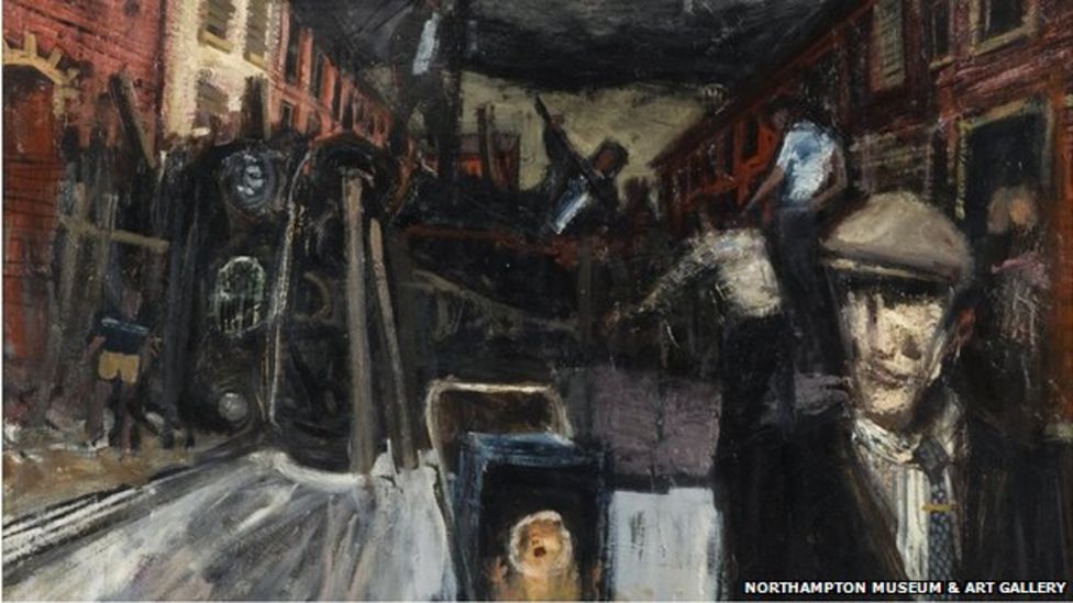 Christopher Fiddes: Belfast Pictures in Northampton - BBC News