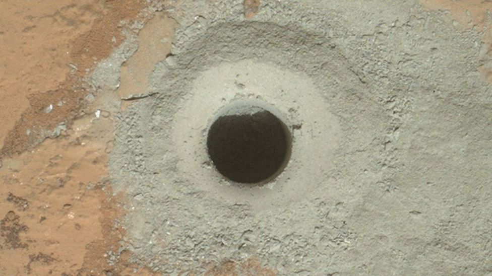 Mars pebbles prove water history - BBC News