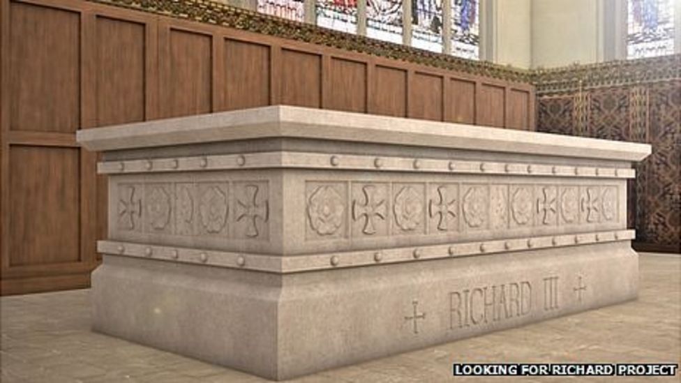 Richard III tomb design proposed by society - BBC News