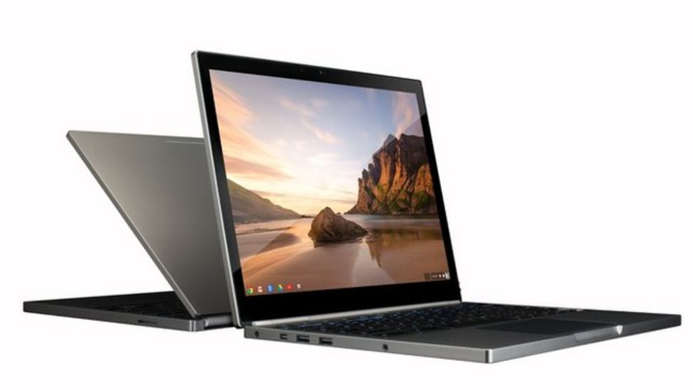 Faster Chromebook laptops revealed by Google and Intel - BBC News