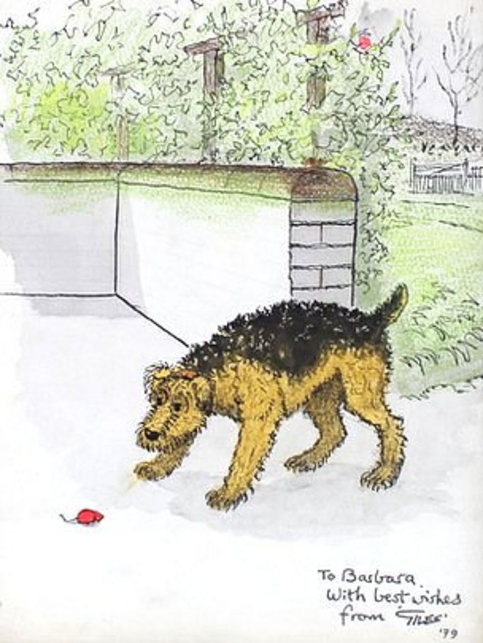 Rare Giles drawings up for auction - BBC News