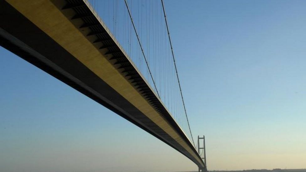 Humber Bridge new electronic toll to start in November - BBC News