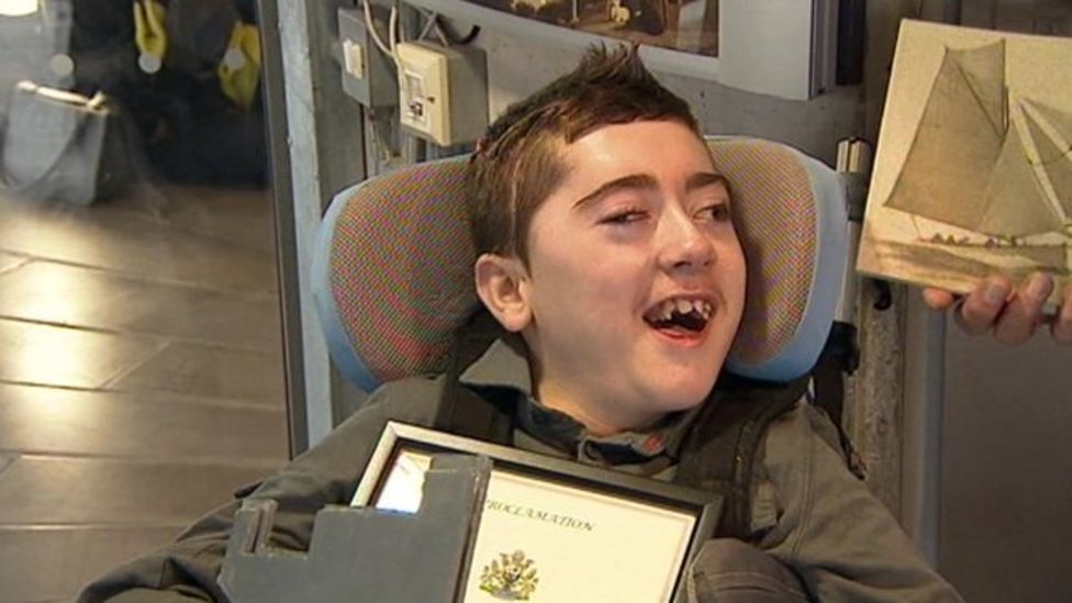 SuperJosh: Tributes to brain charity 'hero' Joshua Wilson - BBC News